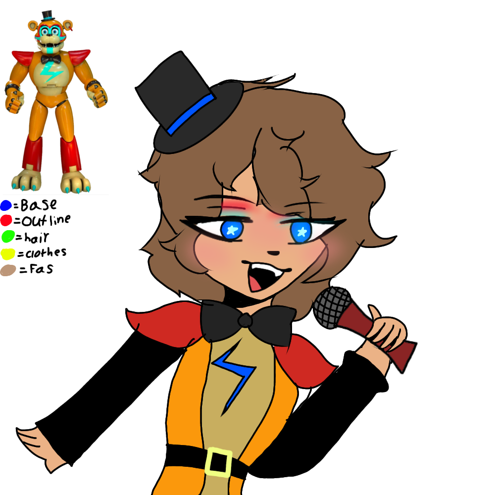 Glamrock freddy - ibisPaint