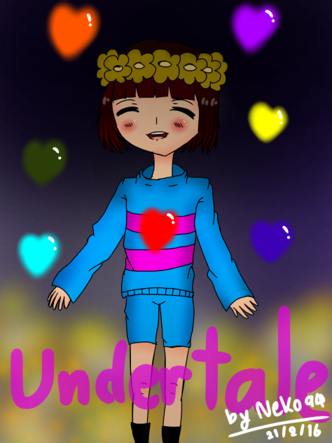 frisk Undertale - ibisPaint