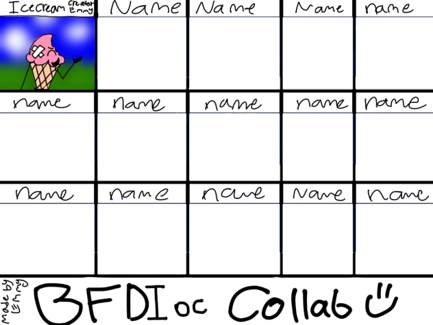 BFDI Collab - ibisPaint