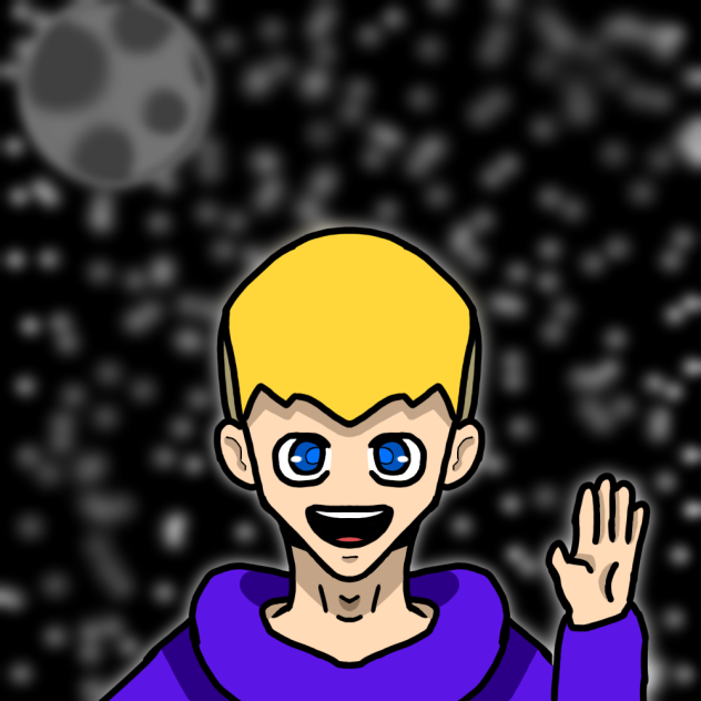 Guy under the moon - ibisPaint