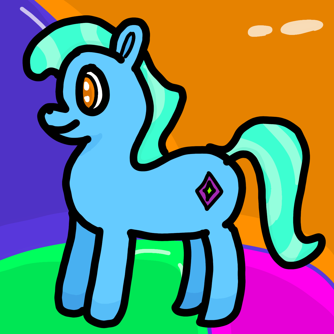 Pony OC - ibisPaint