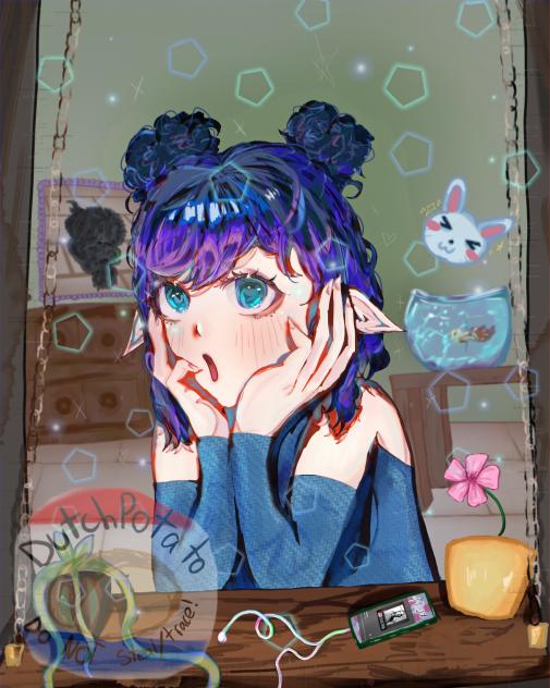 New Oc Design!!!!! - ibisPaint