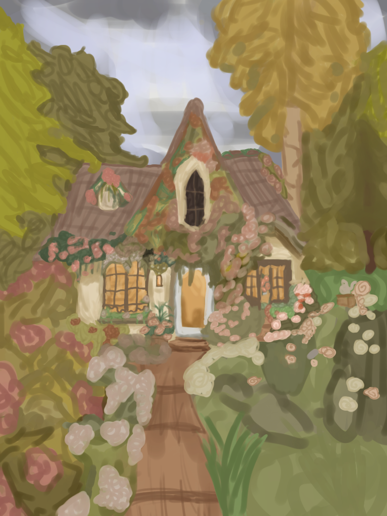 Flowery Cottage - ibisPaint
