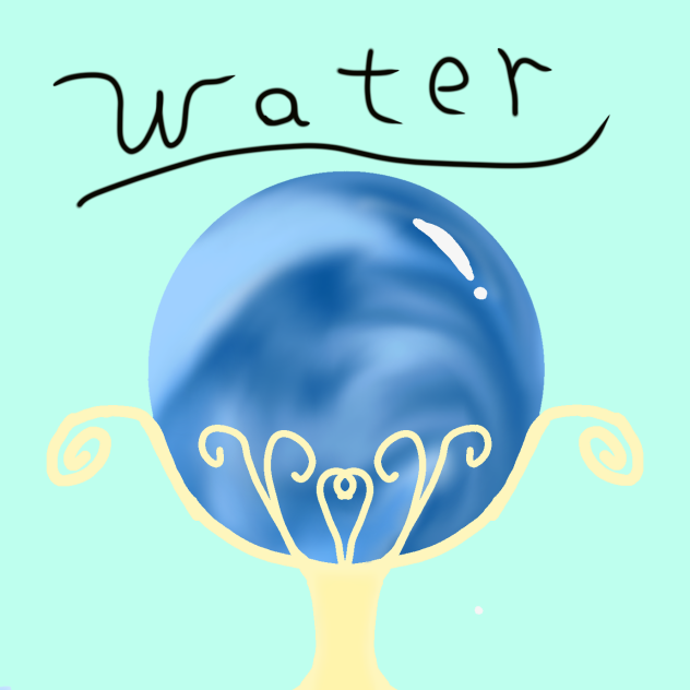Water orb - ibisPaint