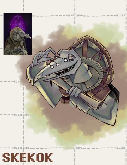 SKEKOK the ScRoLl KeEpEr - ibisPaint