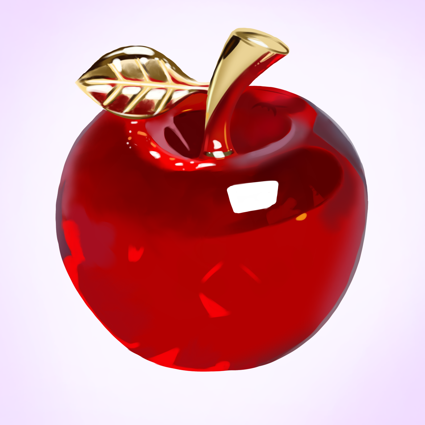 Crystal apple 🍎 - ibisPaint
