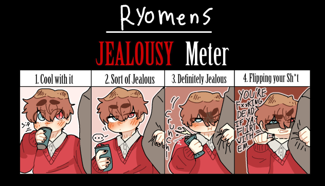Jealousy meter meme - ibisPaint