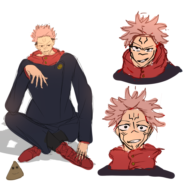 Sukuna sheet - ibisPaint