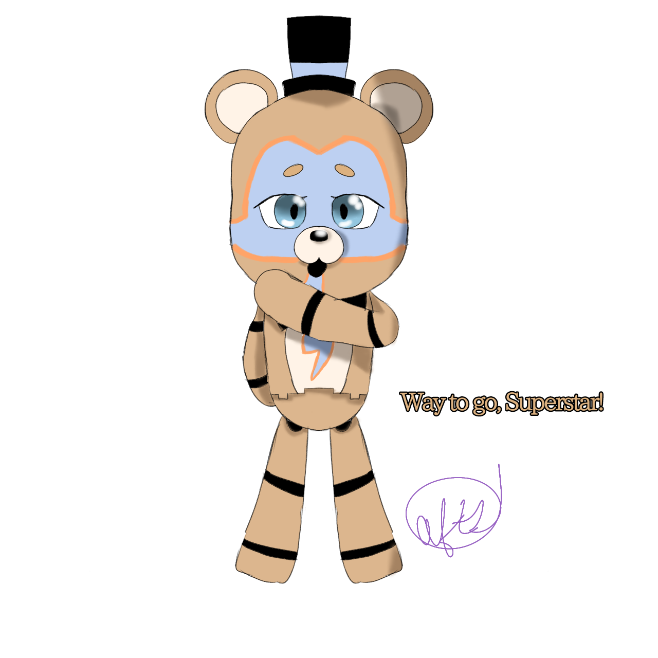 Way to go, Superstar - ibisPaint