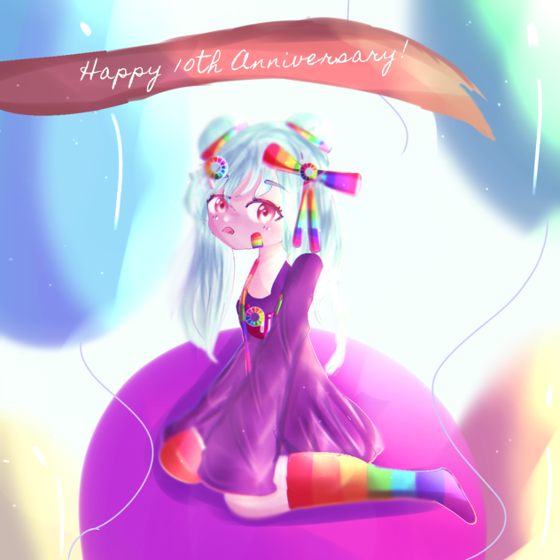 Happy 10th Anniversary! - ibisPaint