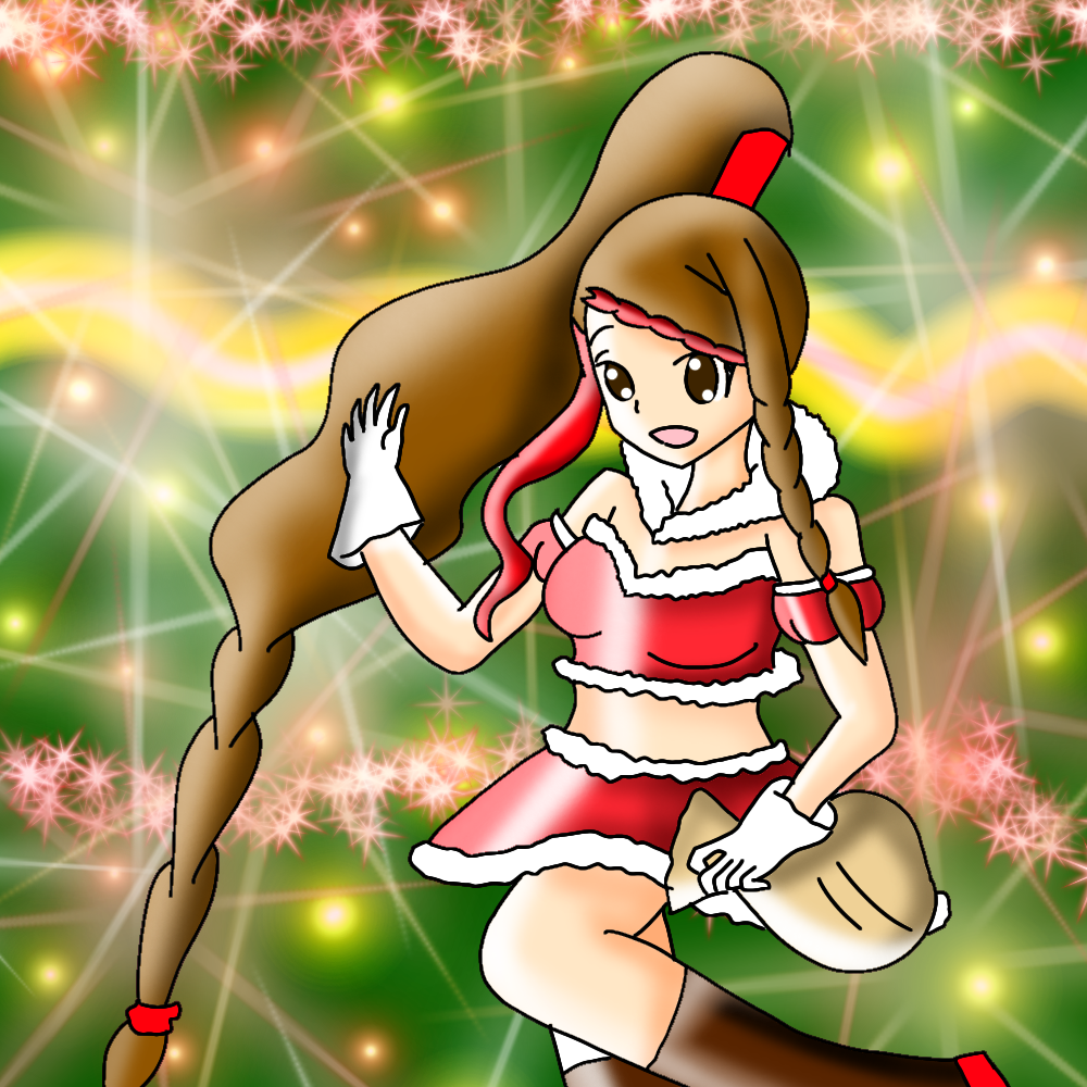 Merry Christmas with Rebecca - ibisPaint