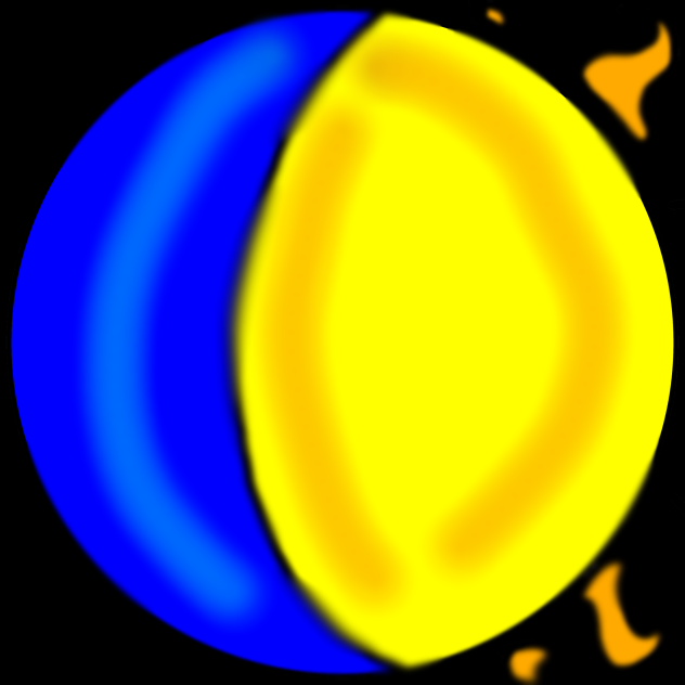 sun and moon - ibisPaint