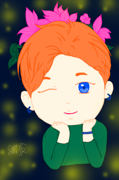 BTS 💜 RM Chibi fanart - ibisPaint