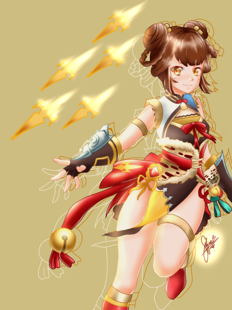 Wanwan×Xianing Fusion - ibisPaint