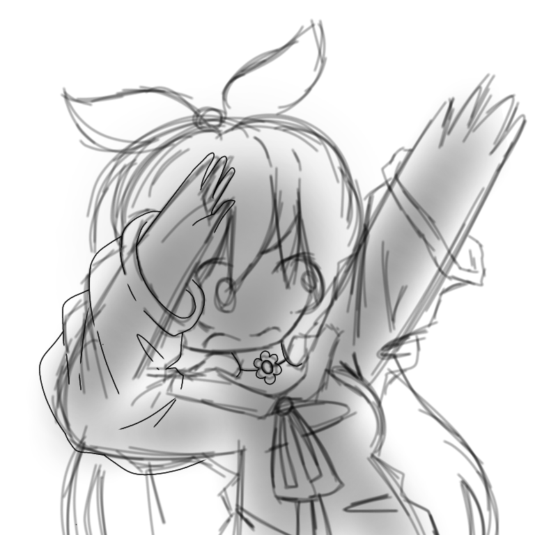 A sketch that will be never finished - ibisPaint