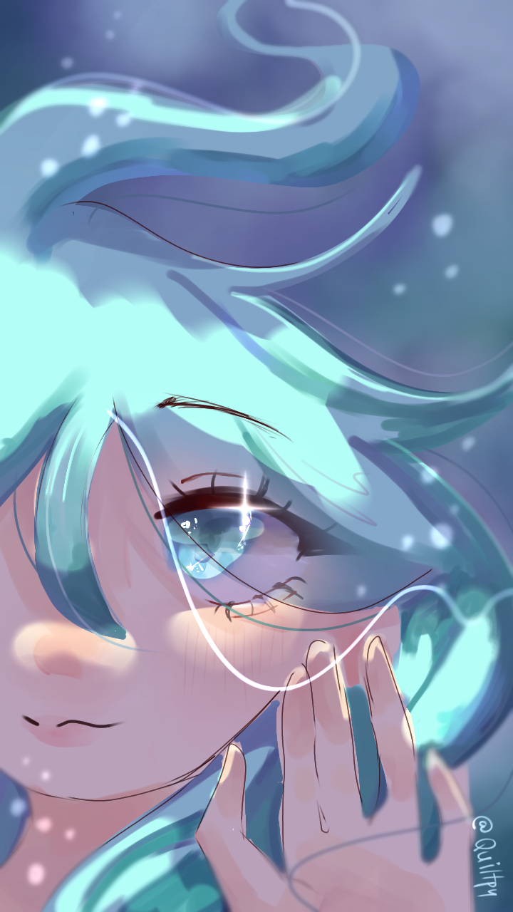 flowy hair - ibisPaint