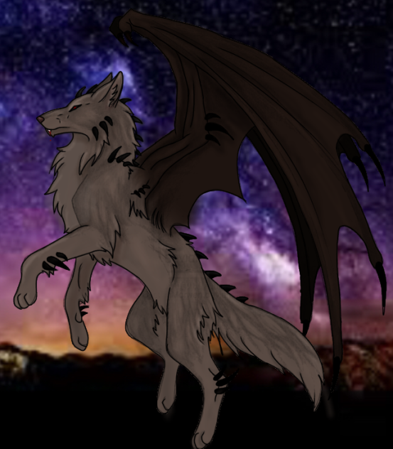 Demon Wolf - ibisPaint