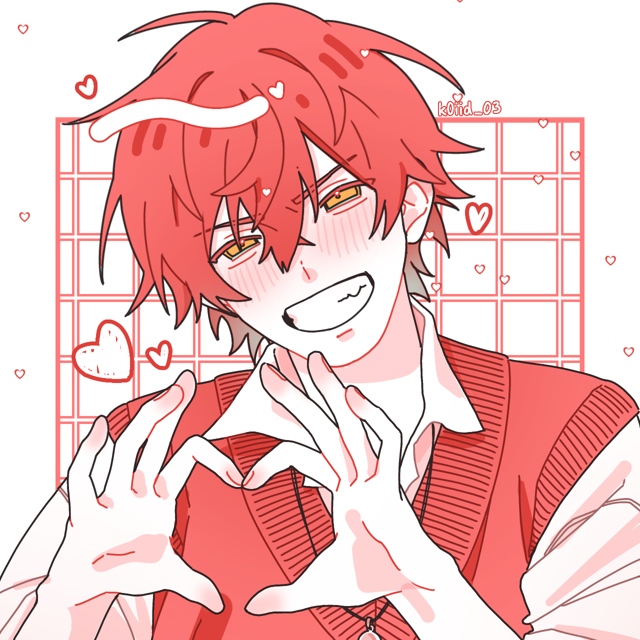 Riku and Kiki Valentines - ibisPaint