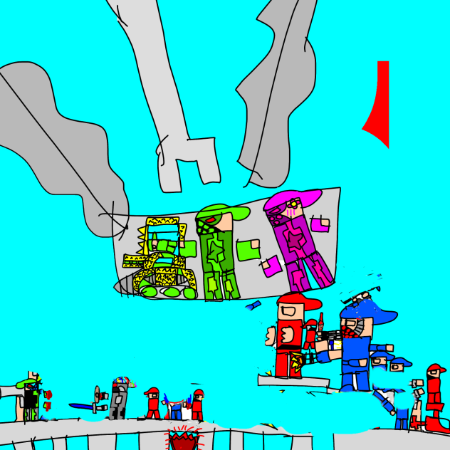 clone. armiesVSredBOSSyoured - ibisPaint