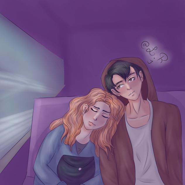 Logan y Sophie (Un lugar en tu corazón) - ibisPaint