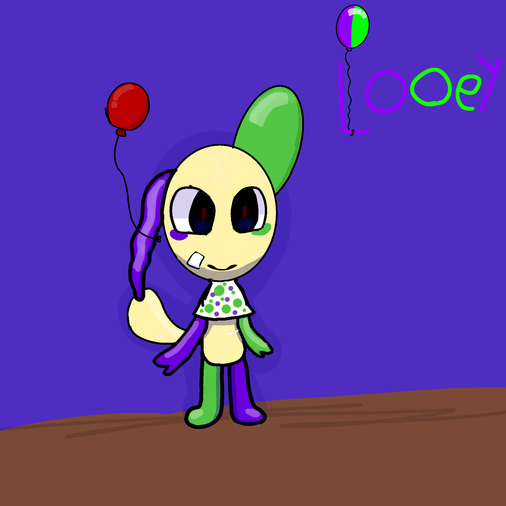 looey the balloon - ibisPaint
