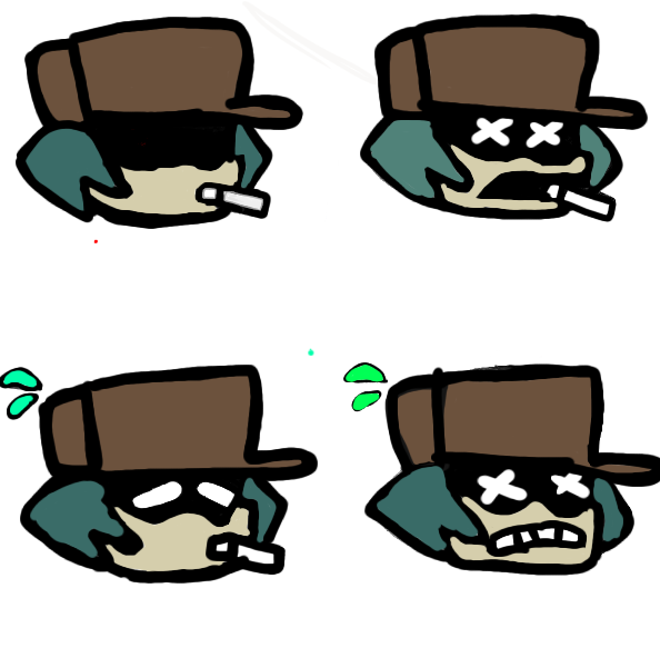 fnf garcello icon colored - ibisPaint