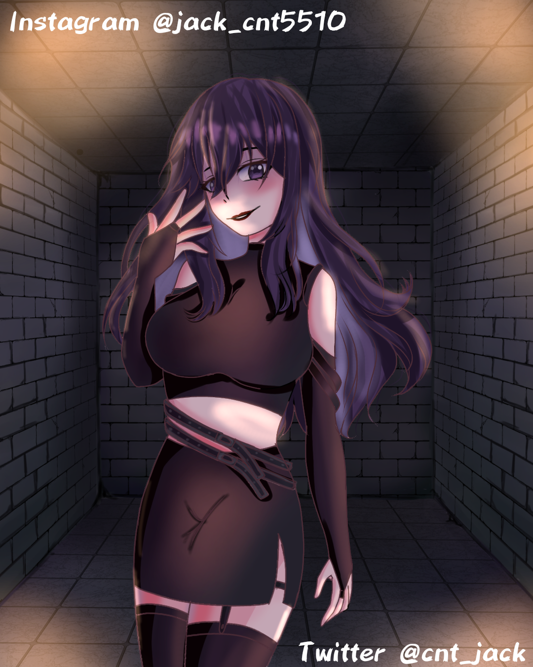 con ayuda de iblis para el fondo - ibisPaint