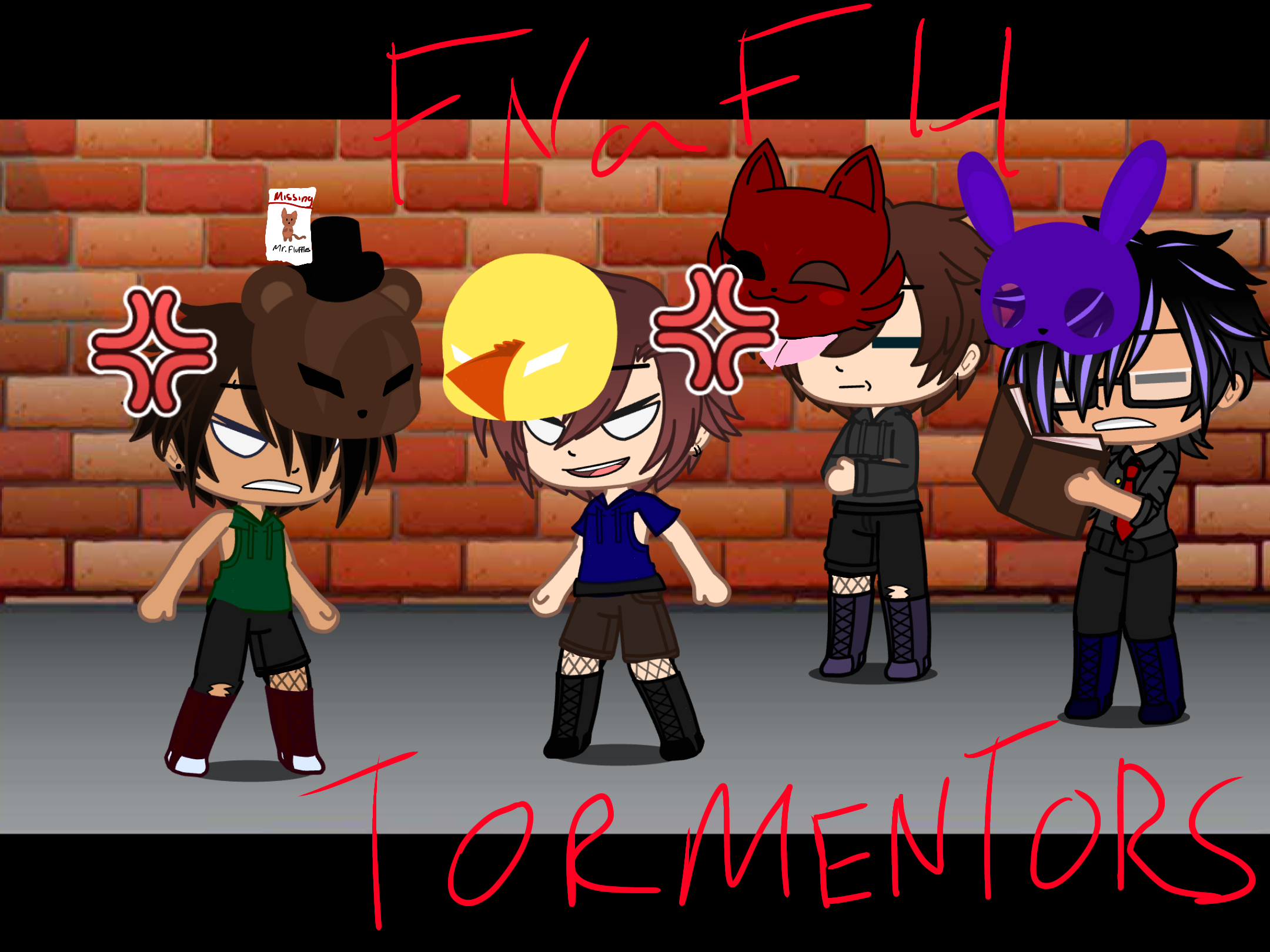 FNaF 4 tormentors - ibisPaint