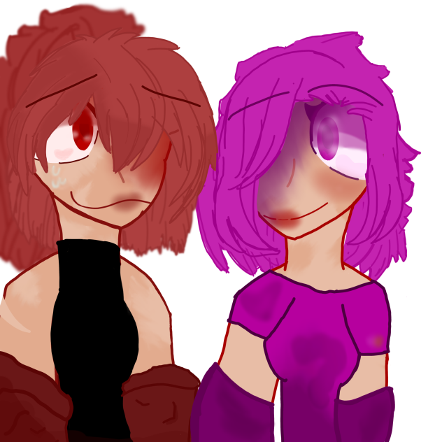 The two sillies - ibisPaint