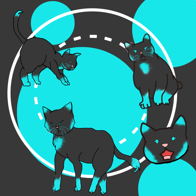 Muichiro as a cat - ibisPaint