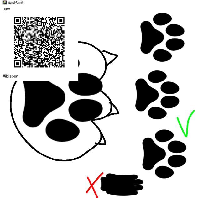 Paw - ibisPaint