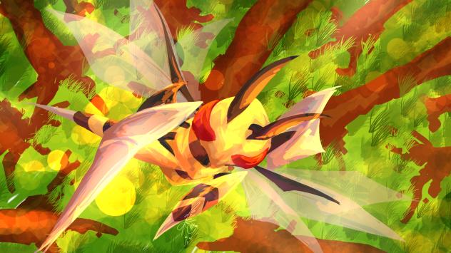 Mega Beedrill of the Forest - ibisPaint