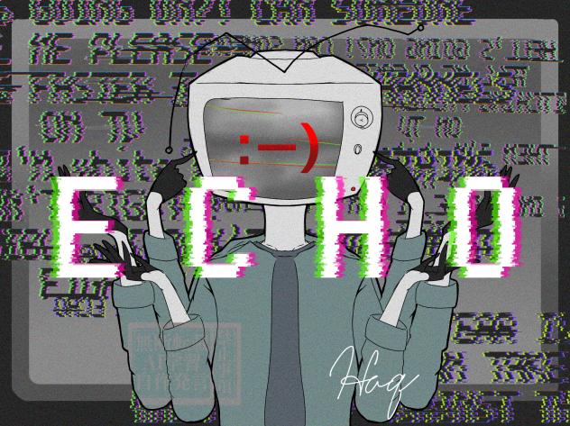 代理でECHO - ibisPaint