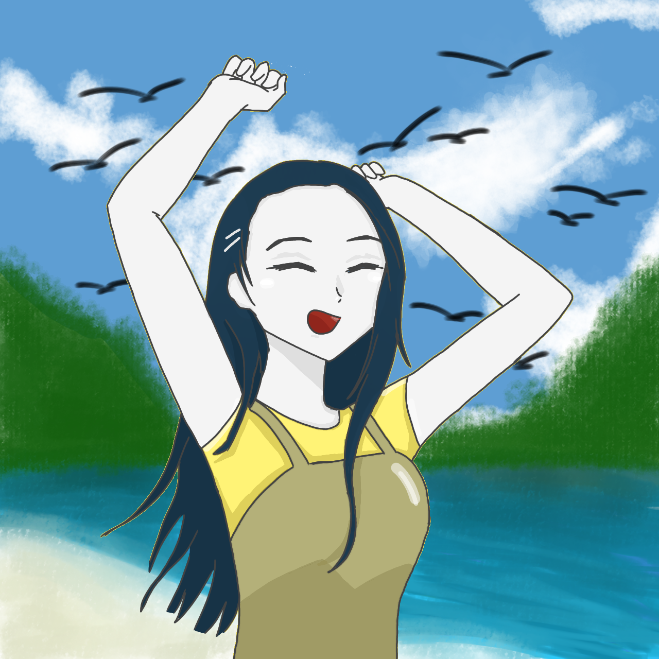 Beach 🏝 - ibisPaint