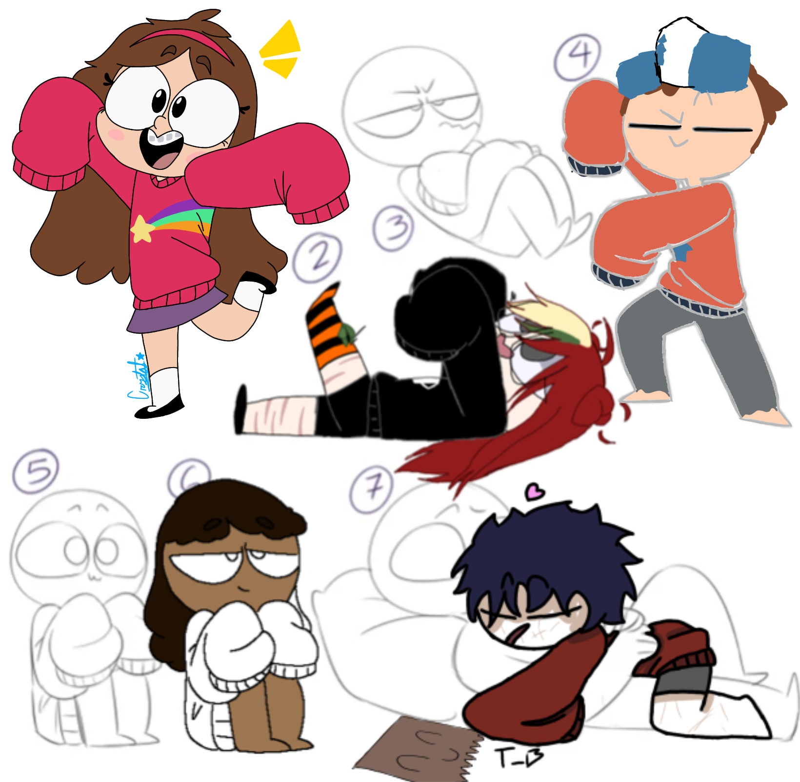 Sweater collab - ibisPaint