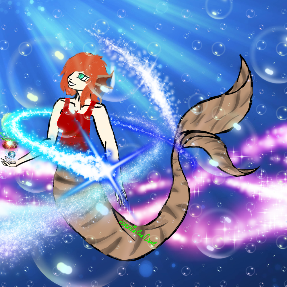 Hunter of Water Magic - ibisPaint