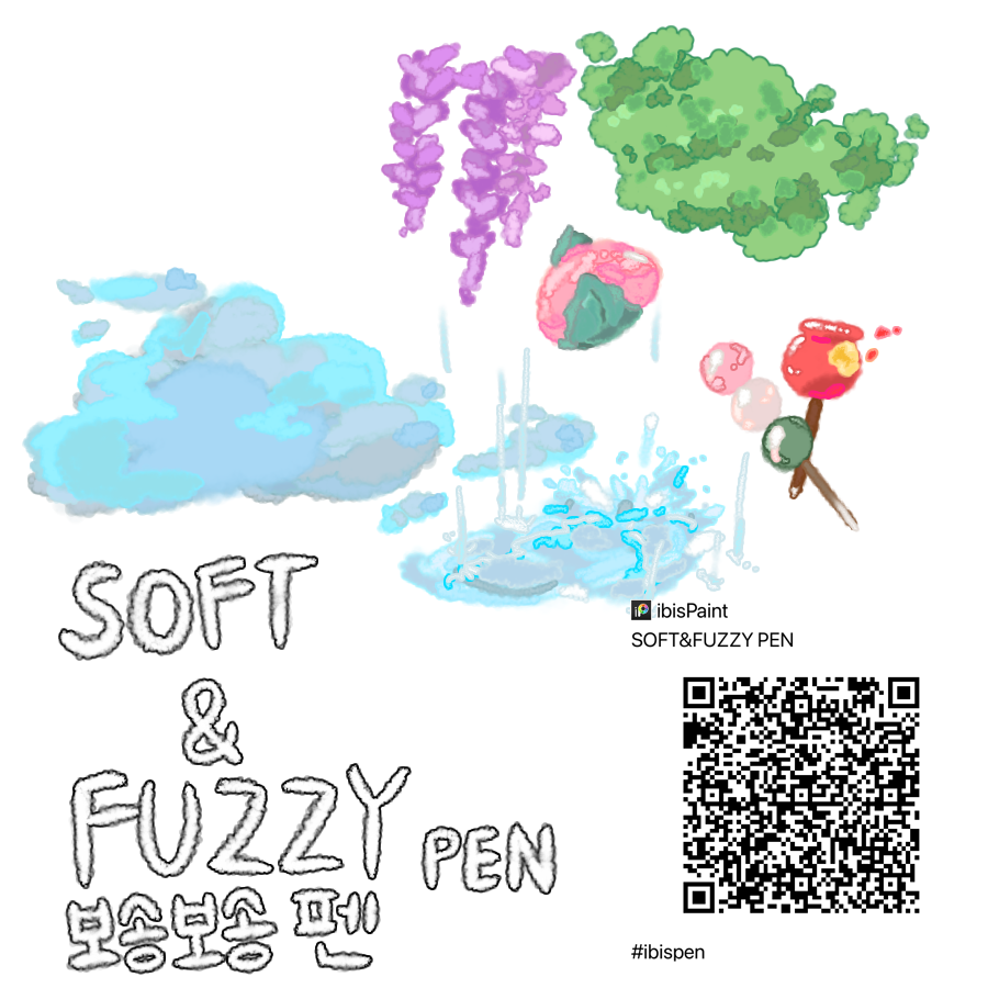 SOFT&FUZZY PEN - ibisPaint
