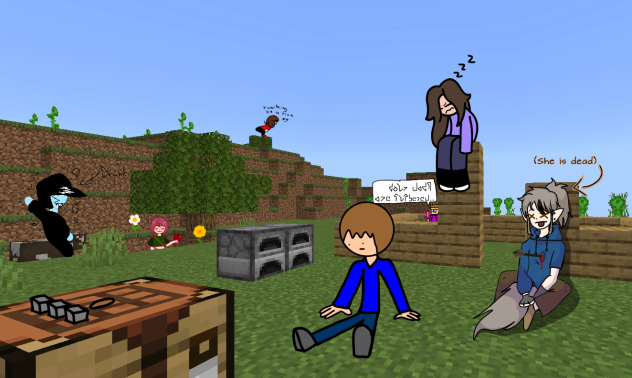 Minecraft Collab - ibisPaint