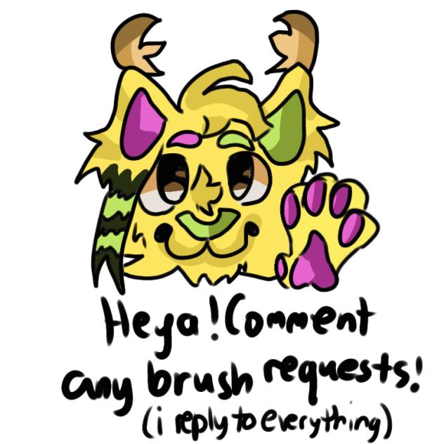 all brush reqs will be made!! - ibisPaint