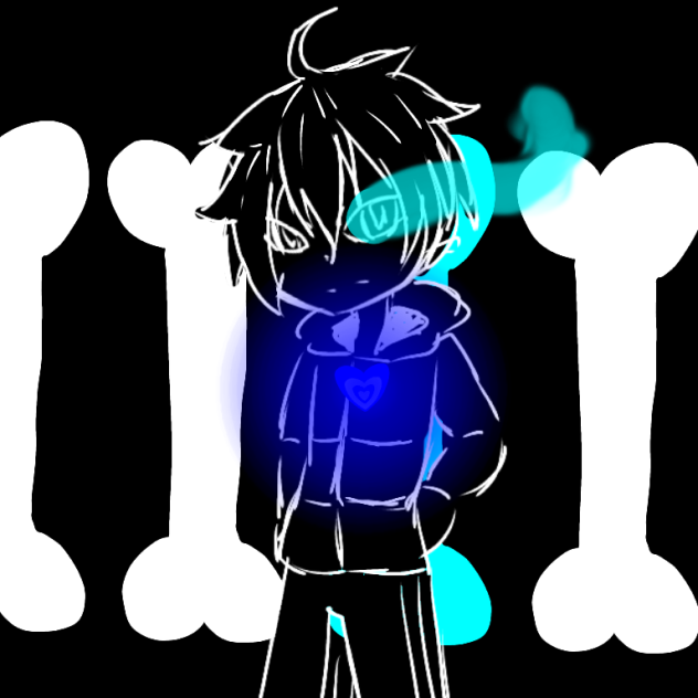 Sans Humanized... UNDERTALE Style! - ibisPaint