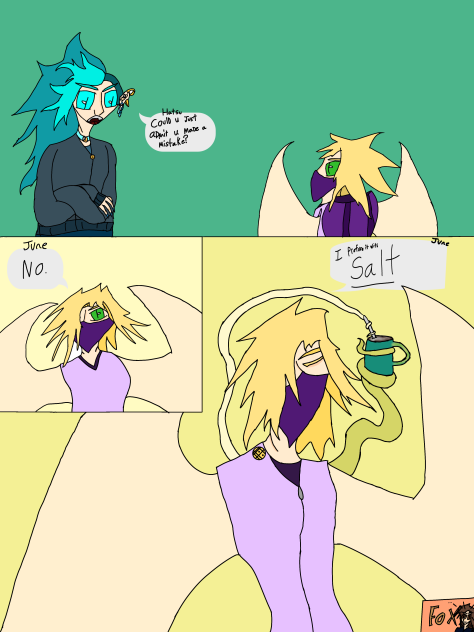 One page comic - ibisPaint