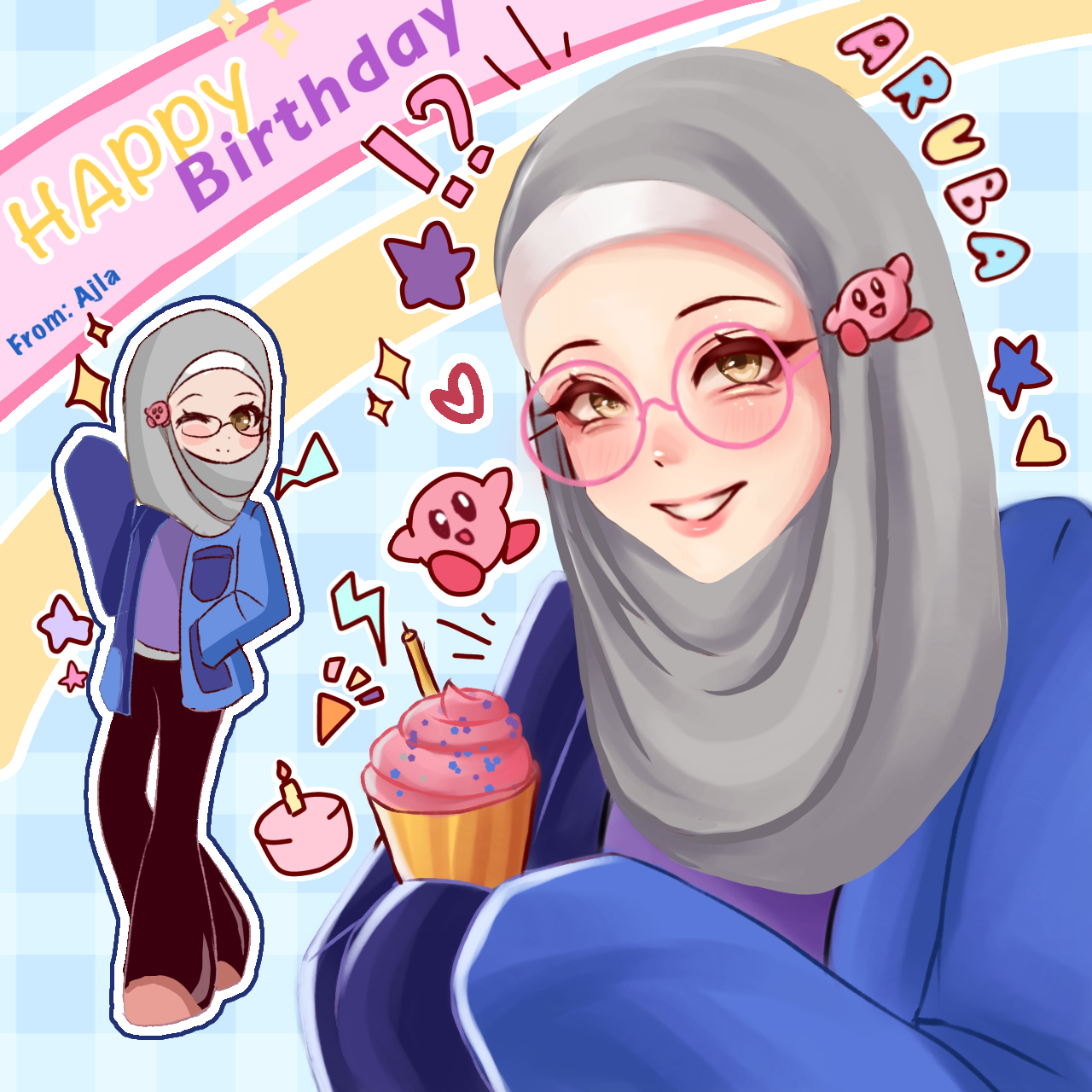 HAPPY BDAY ARUBA - ibisPaint