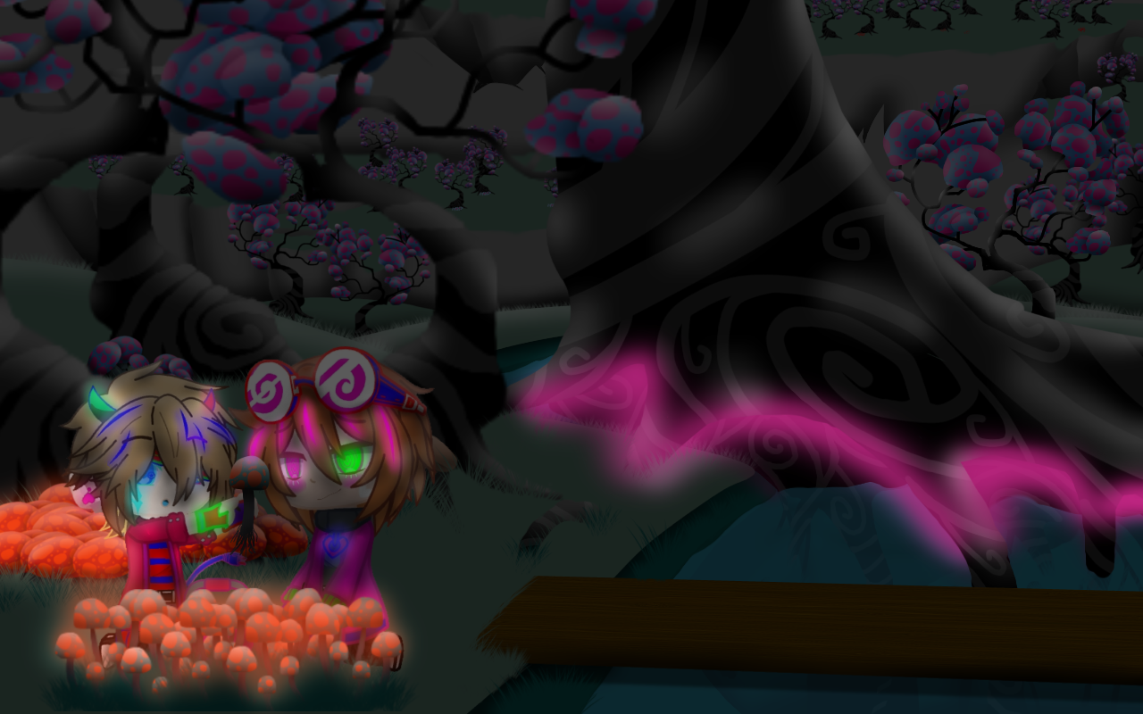 Warped cave - ibisPaint