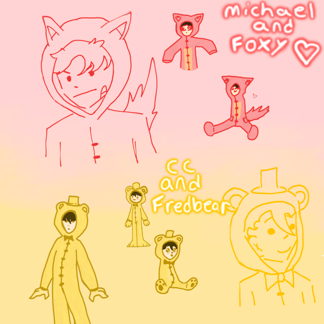 Cc and Michael afton - ibisPaint