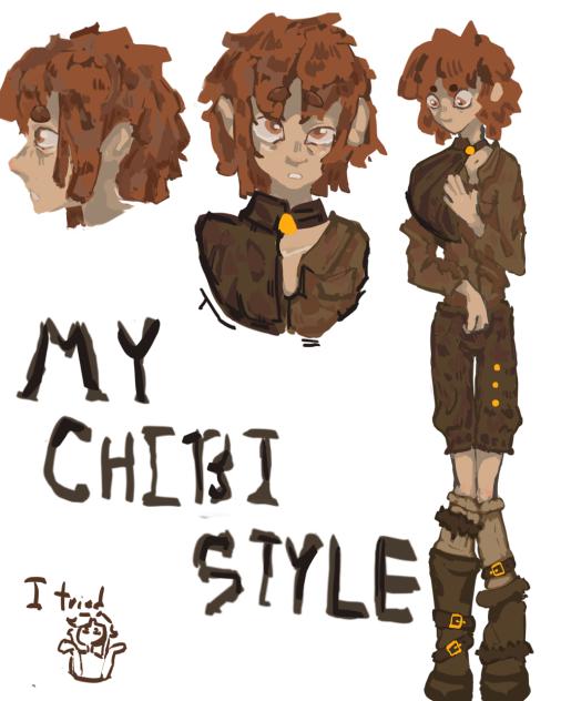 Attempted Chibi style - ibisPaint