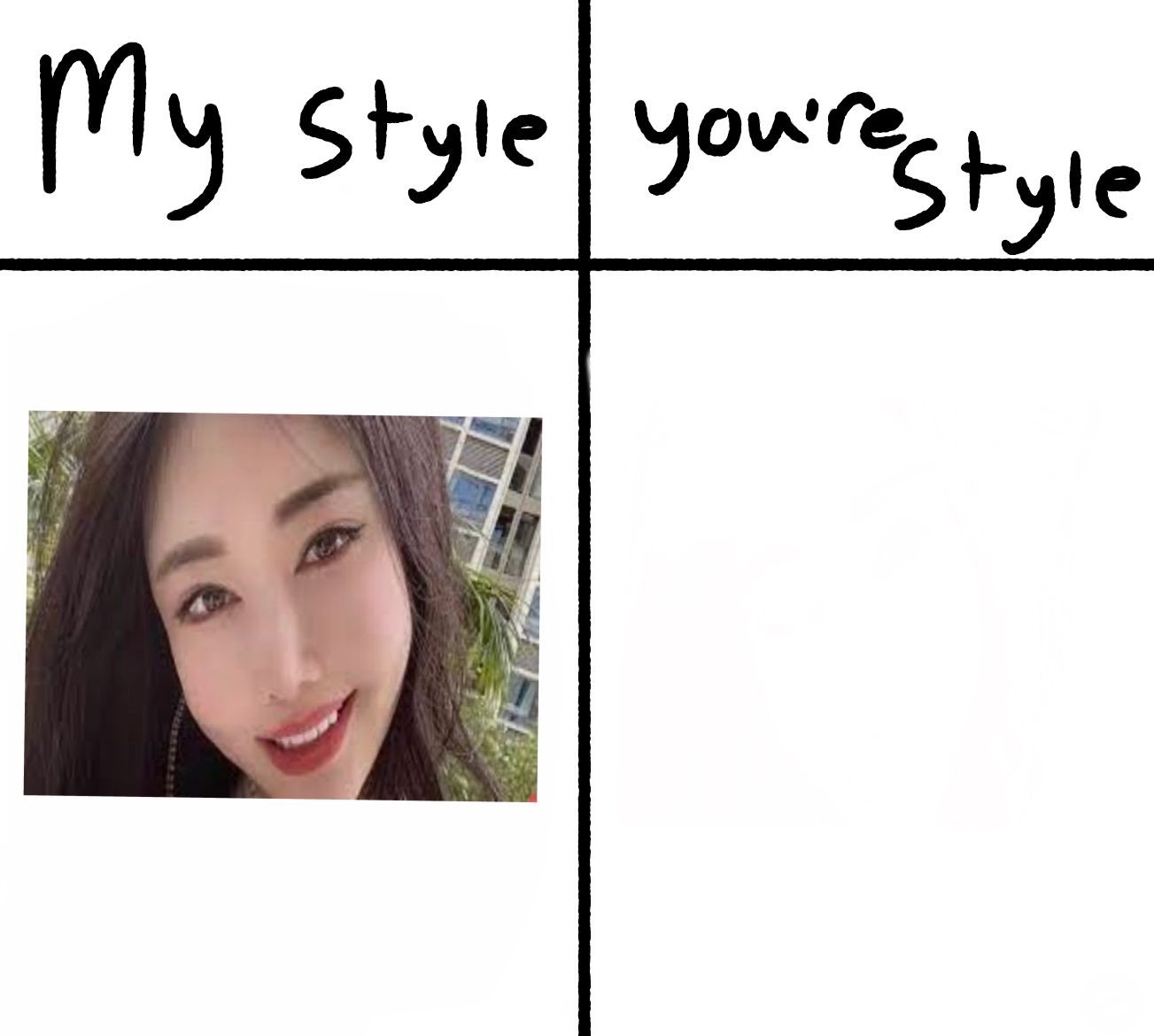 I made a my style your style - ibisPaint