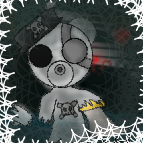 Ghosty - Piggy fanart - ibisPaint