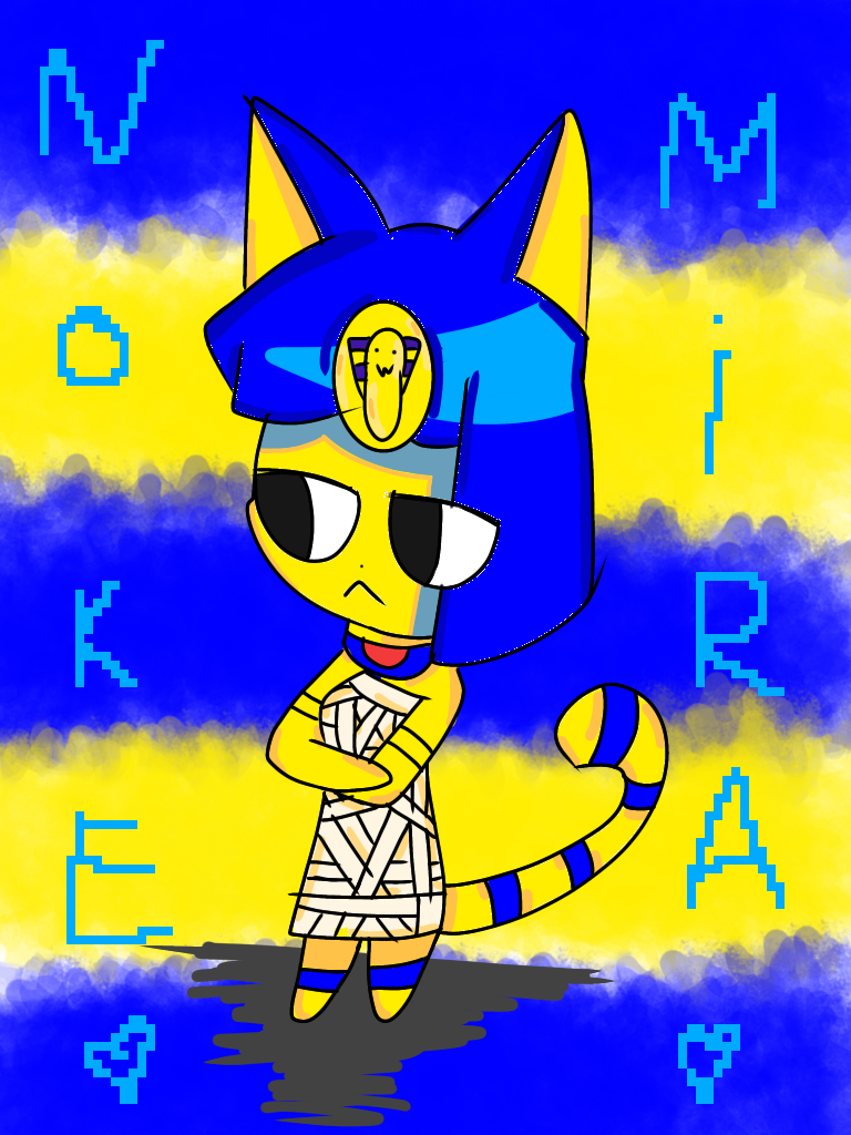 Ankha animal crossing editor - ibisPaint