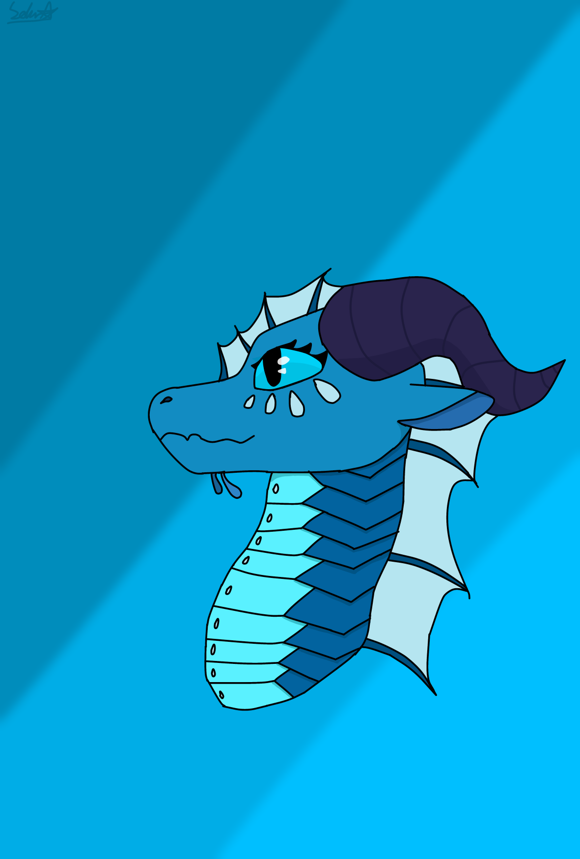 Tsunami from WoF - ibisPaint
