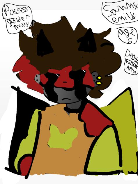 fnaf sammy emily my oc - ibisPaint